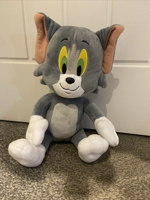 TOM AND JERRY Cat Tall Grey Soft Plush Toy Bandi Namco Collectible £7. ...