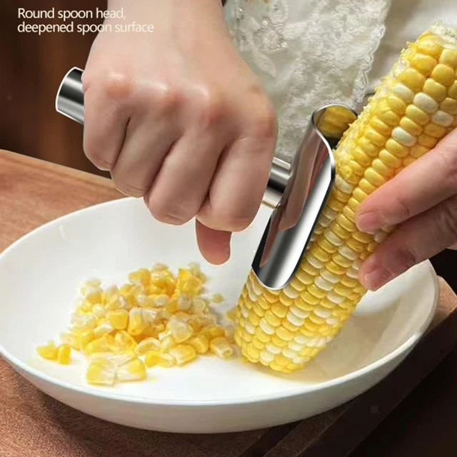 CORN PREP PEELER Kitchen Tool Chef Gift Idea Compact Corn Kernel Remover £10.26 - PicClick UK