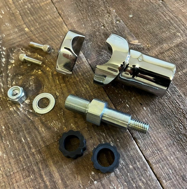 BIG PORT ANTIK Vintage Springer Gabeln Lenker Riser Set Chrom EUR 95,82 ...