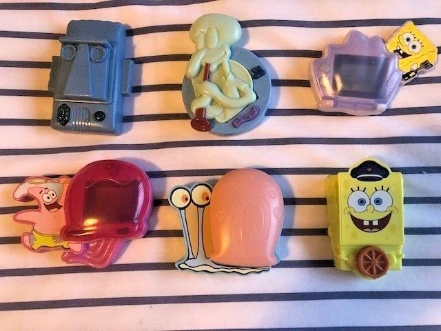 MCDONALDS HAPPY MEAL Toys - Spongebob Squarepants- Handheld Game Bundle ...