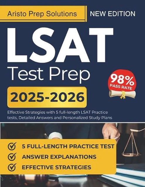 LSAT TEST PREP 2025-2026: Effective Strategies with 5 full-length LSAT ...