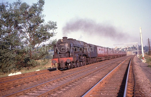 COLOUR-RAIL SLIDE BRM 1312 Norcott Hall Royal Scot 46129 1963 CR106 £2. ...