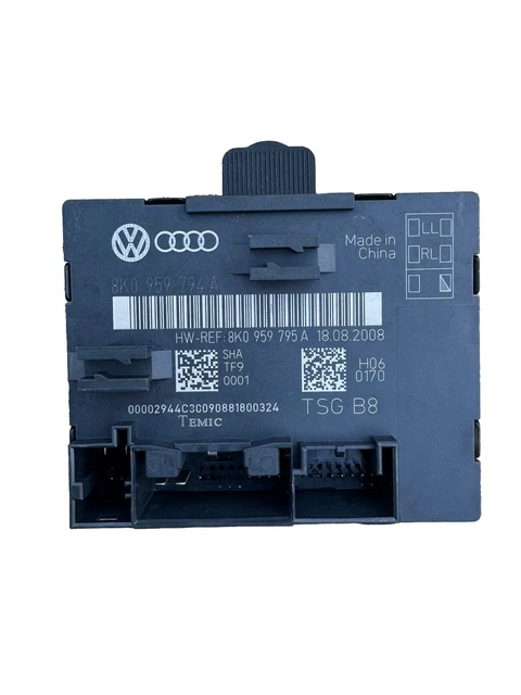AUDI A4 B8 2008 DOOR CONTROL UNIT MODULE ECU REAR Right SIDE 8K0959795A ...