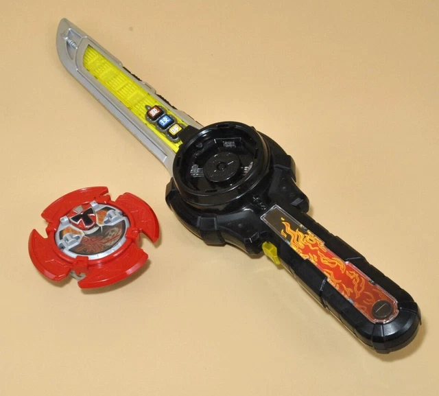 POWER RANGERS NINJA Steel Ninninger DX épée Ichibanto Shuriken lame ...