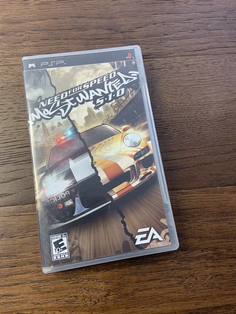 NEED FOR SPEED Most Wanted 510 PSP CASE AND MANUAL ONLY $7.99 - PicClick