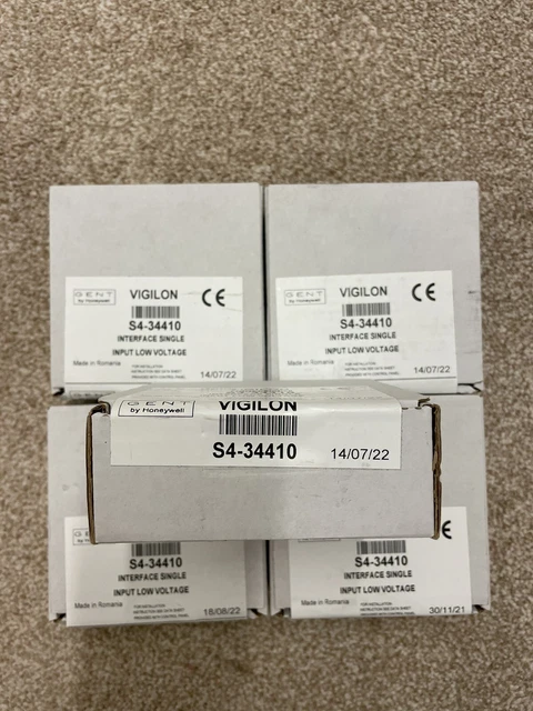 5X GENT HONEYWELL S4-34410 Schnittstelle Single Input Brandneu EUR 136 ...