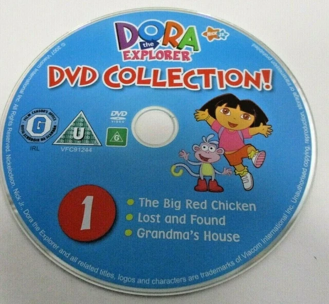 DORA THE EXPLORER Vol 1 DVD Collection (3 Episodes Packed With Action ...