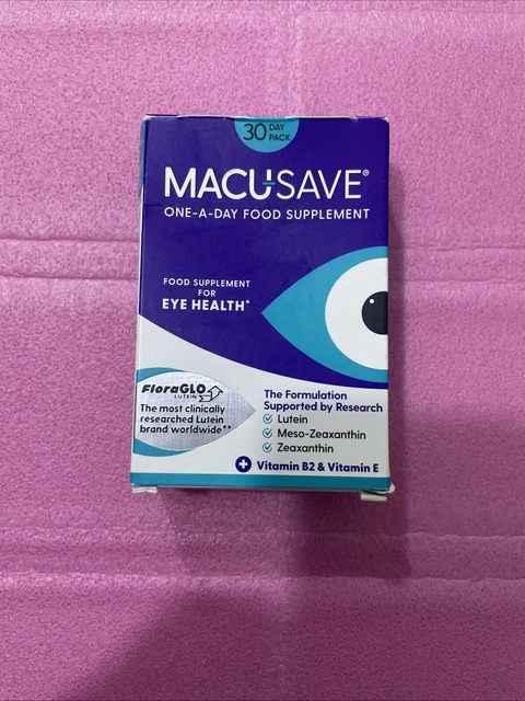 MACU-SAVE EYE SUPPLEMENT for Macular Health - 30 Capsules £12.99 ...