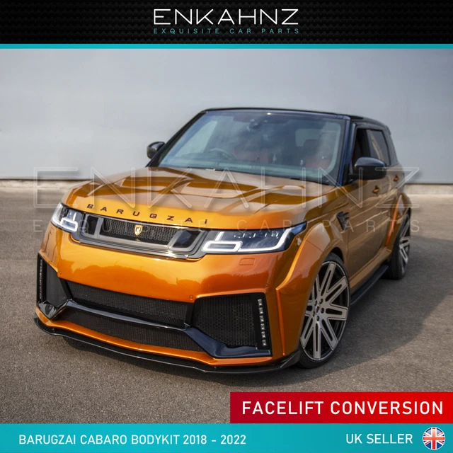 RANGE ROVER SPORT Facelift Conversion Barugzai Cabaro Wide Bodykit ...