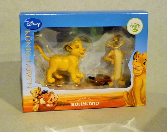 BULLYLAND - KÖNIG der Löwen - Baby Simba + Timon Geschenkverpackung NEU ...