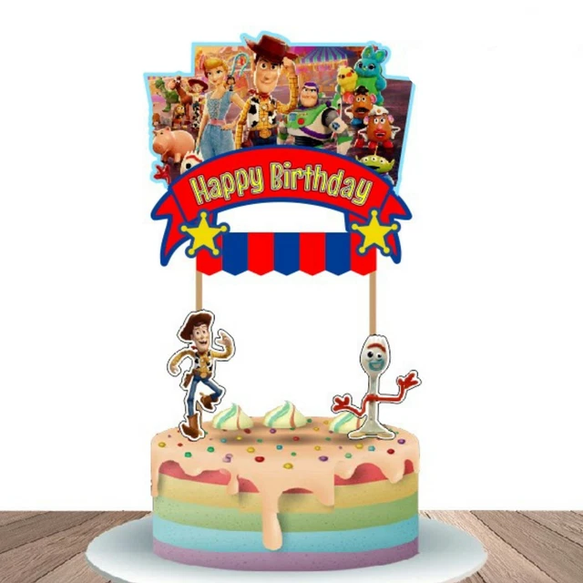 TOY STORY BIRTHDAY Cake Topper Cupcake Toppers Decoration Picks £3.99 ...