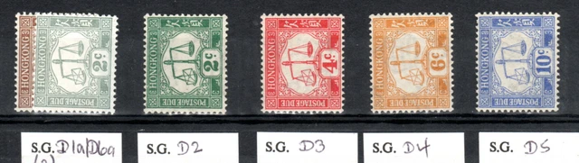 QE11 HONG KONG Winston Churchill Superb Used Set Of Four + Mint Dues ...