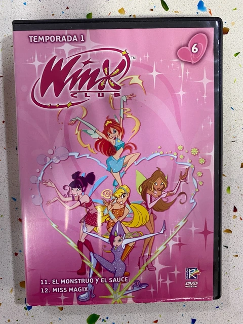 WINX CLUB DVD 6 Temporada 1 El Monstruo Y El Sauce + Miss Magix EUR 8 ...