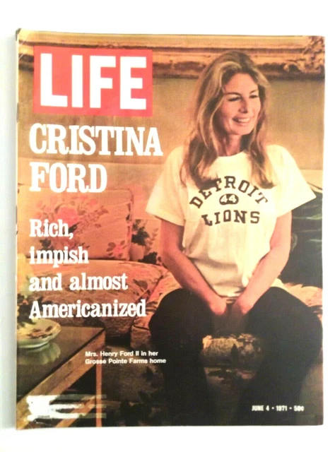 LIFE MAGAZINE JUNE 4 1971 Christina Ford, Trudeau in Moscow, Vintage ...