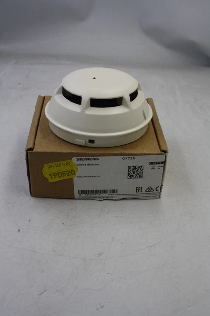 BRAND NEW!! SIEMENS Optical Smoke Detector OP720 100681350 S54310-F1-A1 ...