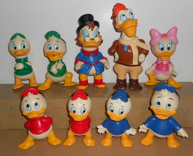 SET COMPLETO DUCKTALES Figurina WALT DISNEY Maia Borges Portogallo 1986 ...
