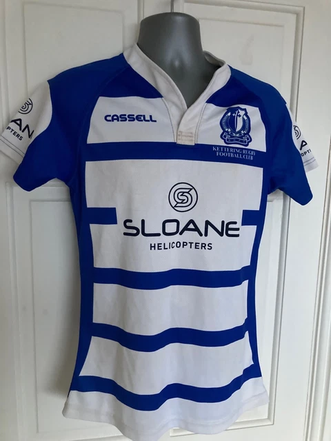 CASSELL MATCH Worn Kettering #13 Rugby Shirt/Jersey -Large £24.99 ...