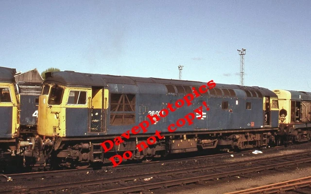 ORIGINAL 35MM Slide Diesel / Electric Train / Railway 26021 Eastfield ...