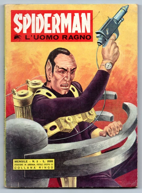 SPIDERMAN THE WHITE SPIDERMAN #2 Ringo Fleetway the spider 1967 ...