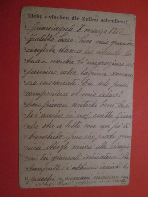 FRANCHIGIA DA CHIETI x PRIGIONIERO DI GUERRA a KLEINMUNCHEN EUR 2,00 ...