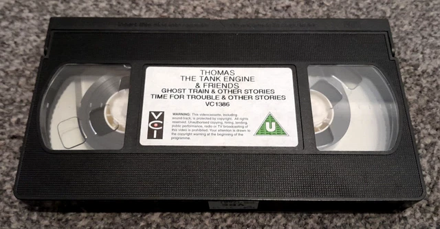 THOMAS THE TANK Engine 2 0N 1 Ghost Train C1 Tape Only Pal Vhs Video ...