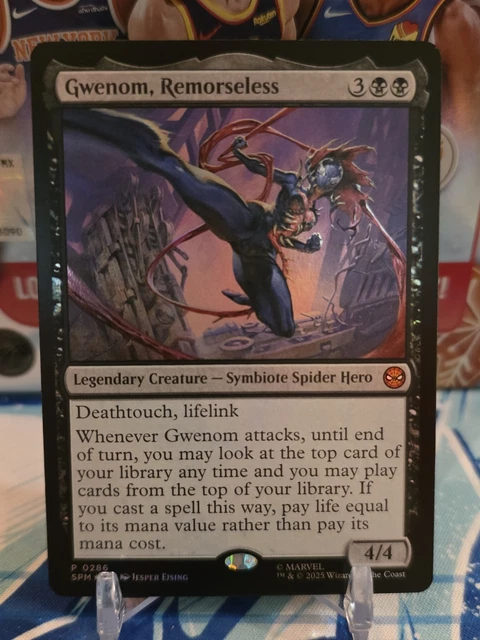 GWENOM, REMORSELESS – Marvel’s Spider-Man – FOIL – Near Mint £8.95 ...