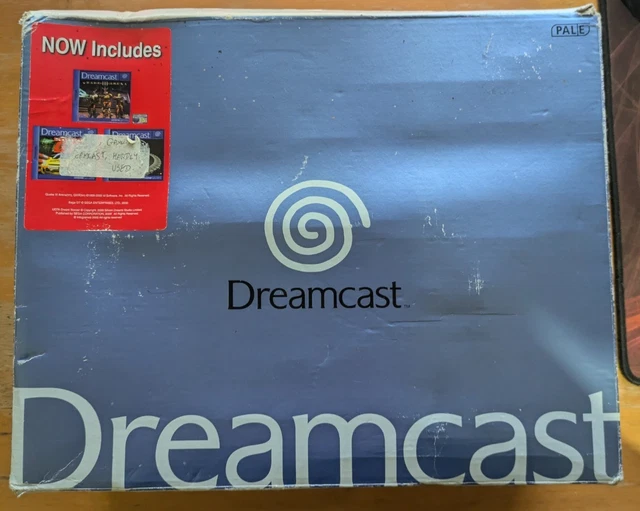 BOXED SEGA DREAMCAST White Console Bundle With Controller Tested ...