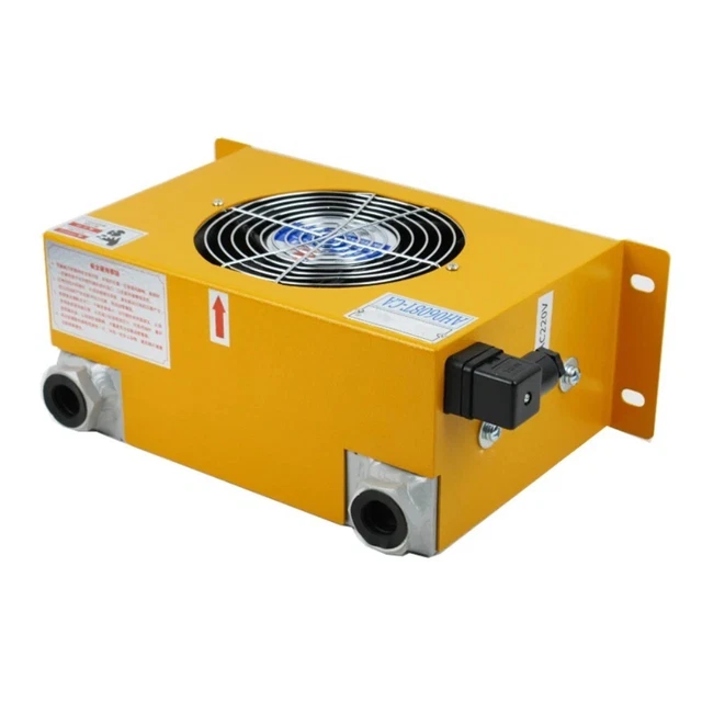 HYDRAULIC AIR COOLER Oil Cooler AH0608T-CA 60L/Min Air-Cooled Oil ...