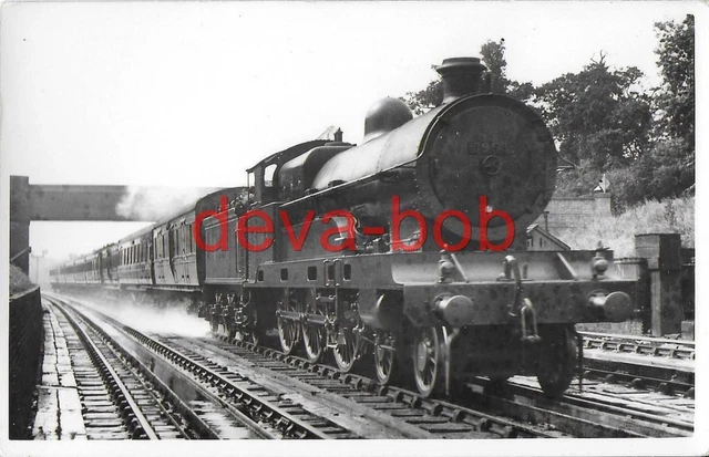 RAILWAY PHOTO LNWR Claughton 2095 Colwyn Bay c1920 LMS 4-6-0 Loco £1.35 ...