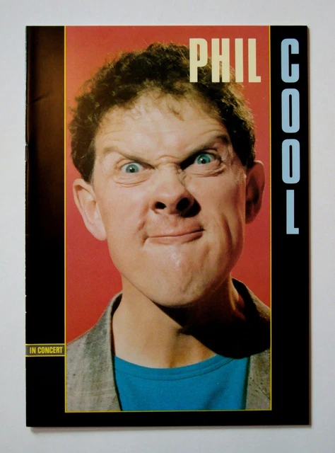 PHIL COOL 1987 UK Tour programme - genuine vintage merchandise!! UK ...