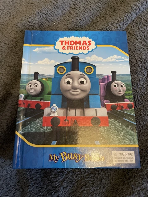 THOMAS THE TANK Engine & Friends - My Busy Book with 12 Figurines and ...