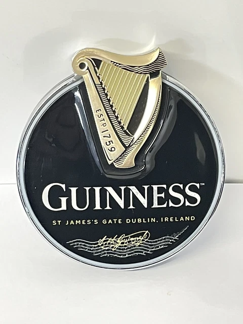 GUINNESS OVAL PUB Pump Badge £4.20 - PicClick UK