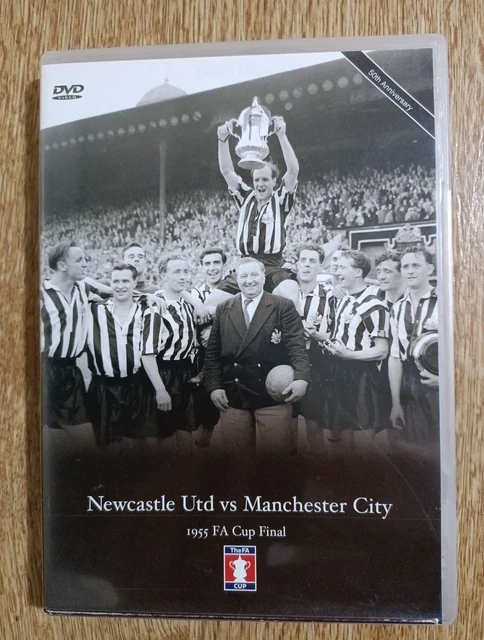 1955 FA CUP Final Newcastle United v Manchester City DVD Football ...