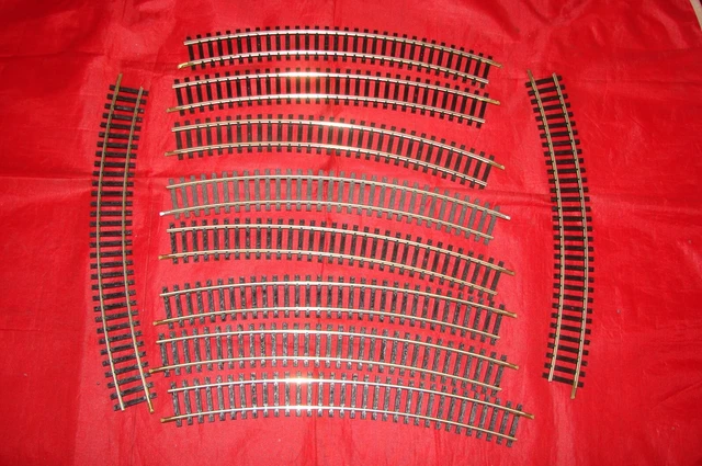 JOUEF HO 10 RAILS COURBES 920 32 TRAVERSES TRAIN ELECTRIQUE 230 mm MAILLECHORT EUR 10,00 ...