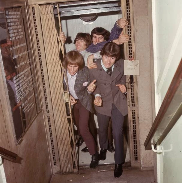 THE BRITISH POP band 'The Troggs' Reg Presley Chris Britton Pet - 1966 ...