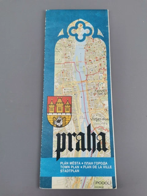 ALTER STADTPLAN PRAG Kartografie Praha 1:20 000 EUR 12,96 - PicClick DE