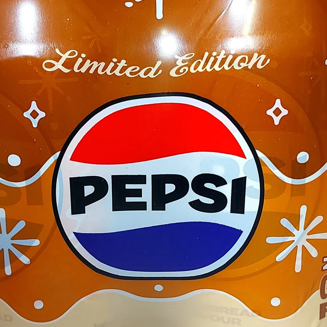 PEPSI ZERO SUGAR GINGERBREAD FLAVOUR 8x330ml CANS CHRISTMAS LIMITED ...