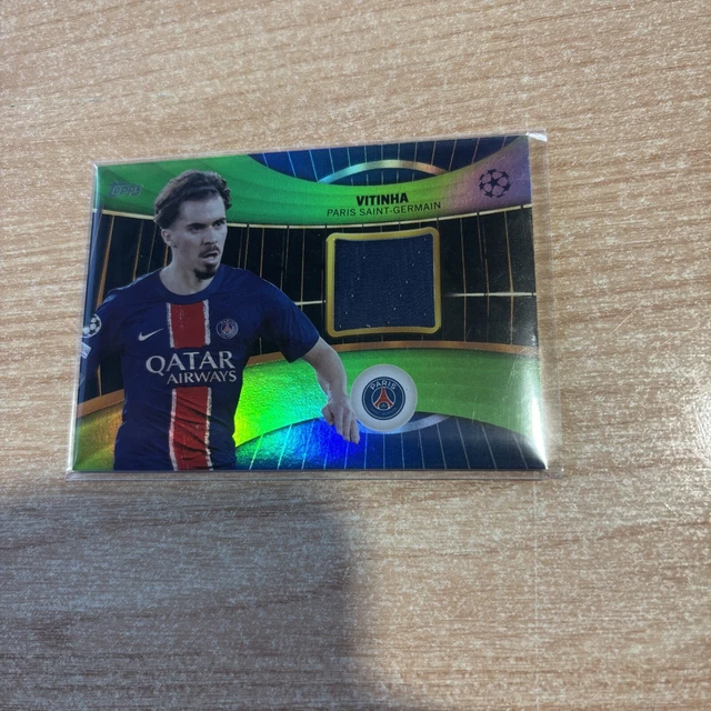 TOPPS UEFA UCC Flagship 2024 2025 Psg Relic Vitinha /199 £4.99 ...
