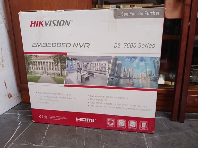 HIKVISION DS-7600 SERIES Embedded Nvr Hdmi Netwrok Digital Video ...