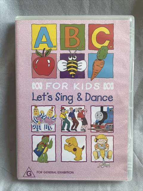 ABC FOR KIDS - Let's Sing And Dance (DVD 2004) Family Music Region 4 ...