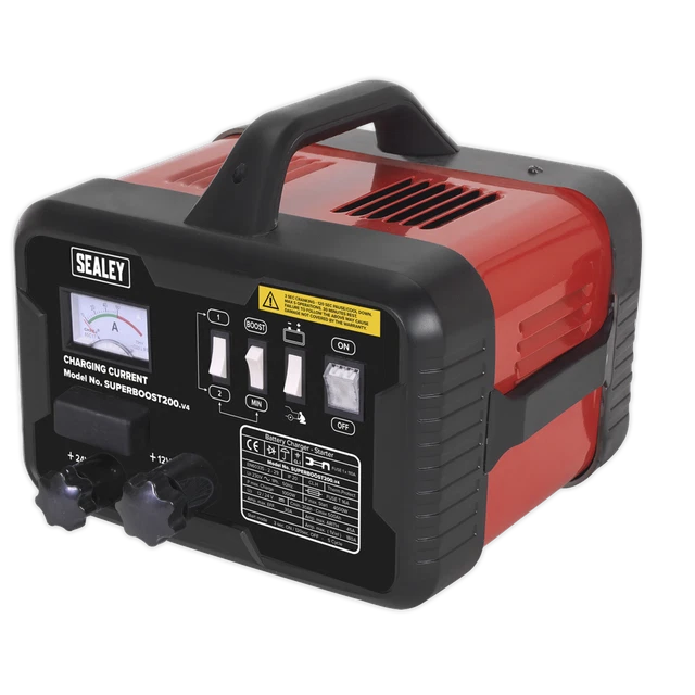 DÉMARREUR / CHARGEUR 200/45Amp 12/24V 230V - Sealey SUPERBOOST200 Neuf ...