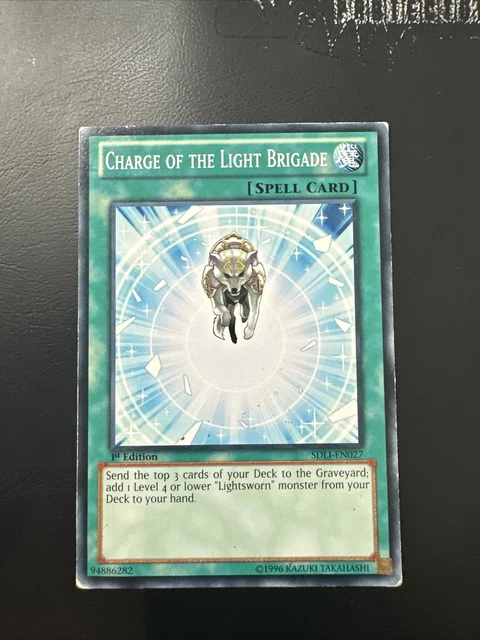 YUGIOH CHARGE OF The Light Brigade Common Sdli-En027 1St Edition EUR 6 ...