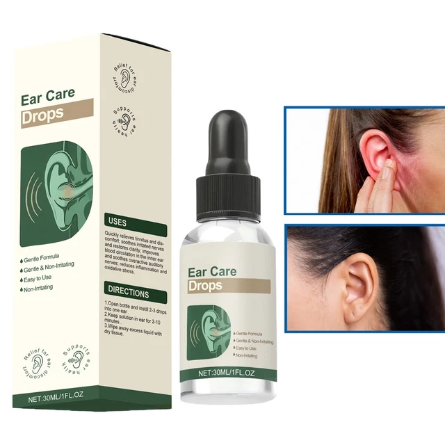 EAR CARE DROPS Gentle Formula, Relieve Tinnitus By Unblocking ...