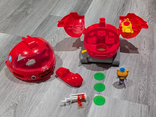 OCTONAUTS GUP X Launch & Rescue Vehicle. Slime Disc Shooter Working ...