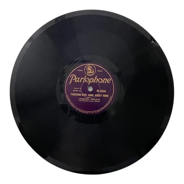 VINTAGE PARLOPHONE 78 RPM Record - Herschel Henlere 'Tinkering With ...