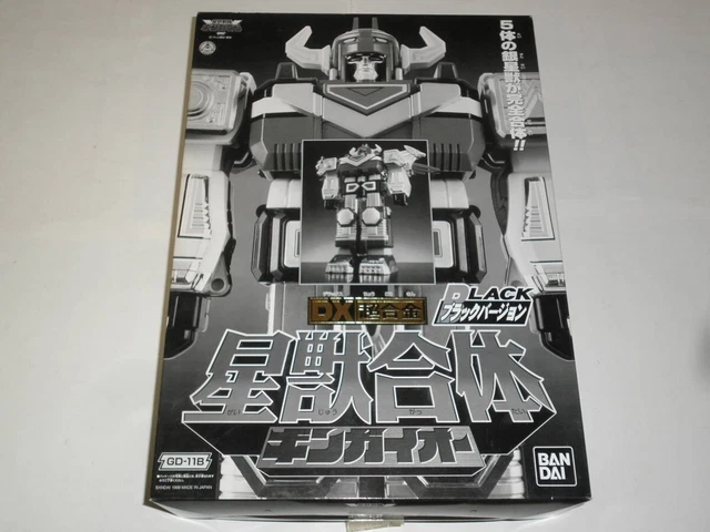 POWER RANGERS LOST Galaxy Gingaman Megazord Black DX GINGAIOH Starbeast ...
