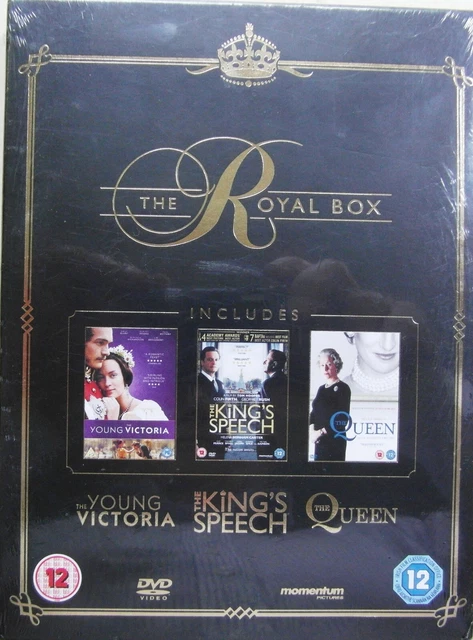 ROYAL BOX DVD Boxset (Young Victoria + Kings Speech + The Queen) NEW ...