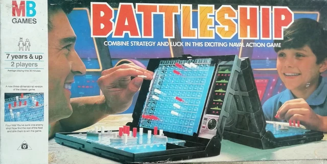 HASBRO MB GAMES - Battleship 1993 - Replacement parts / spares £8.99 ...