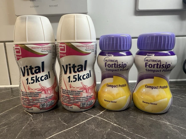 7X NUTRITIONAL DRINKS Variety Pack – Fortisip, Vital, Actigain, various ...