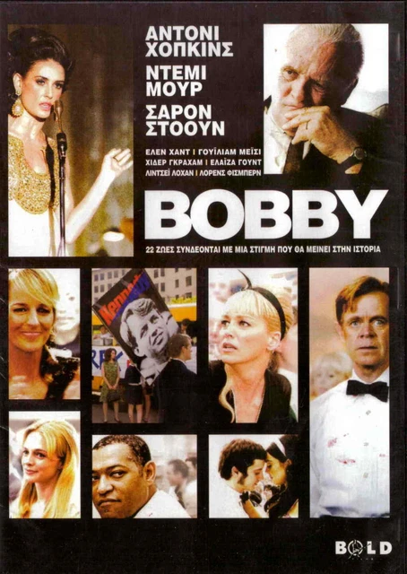 BOBBY (ANTHONY HOPKINS, Demi Moore, Sharon Stone, Harry Belafonte ...